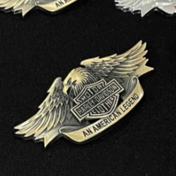 Harley-Davidson | Accessories | Harley Davidson Eagle Badge Emblem Gas ...